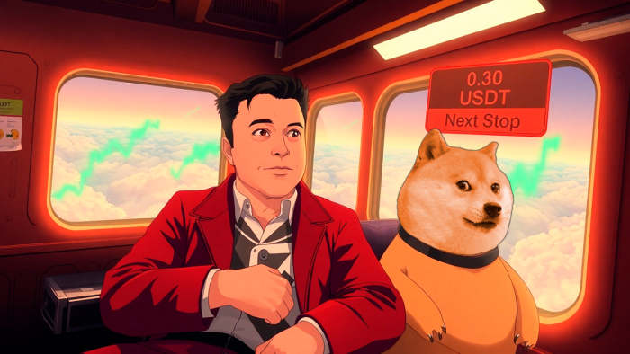 ¿Dogecoin a USD 0,30? Este meme Ghibli de Elon Musk podría cambiarlo ...