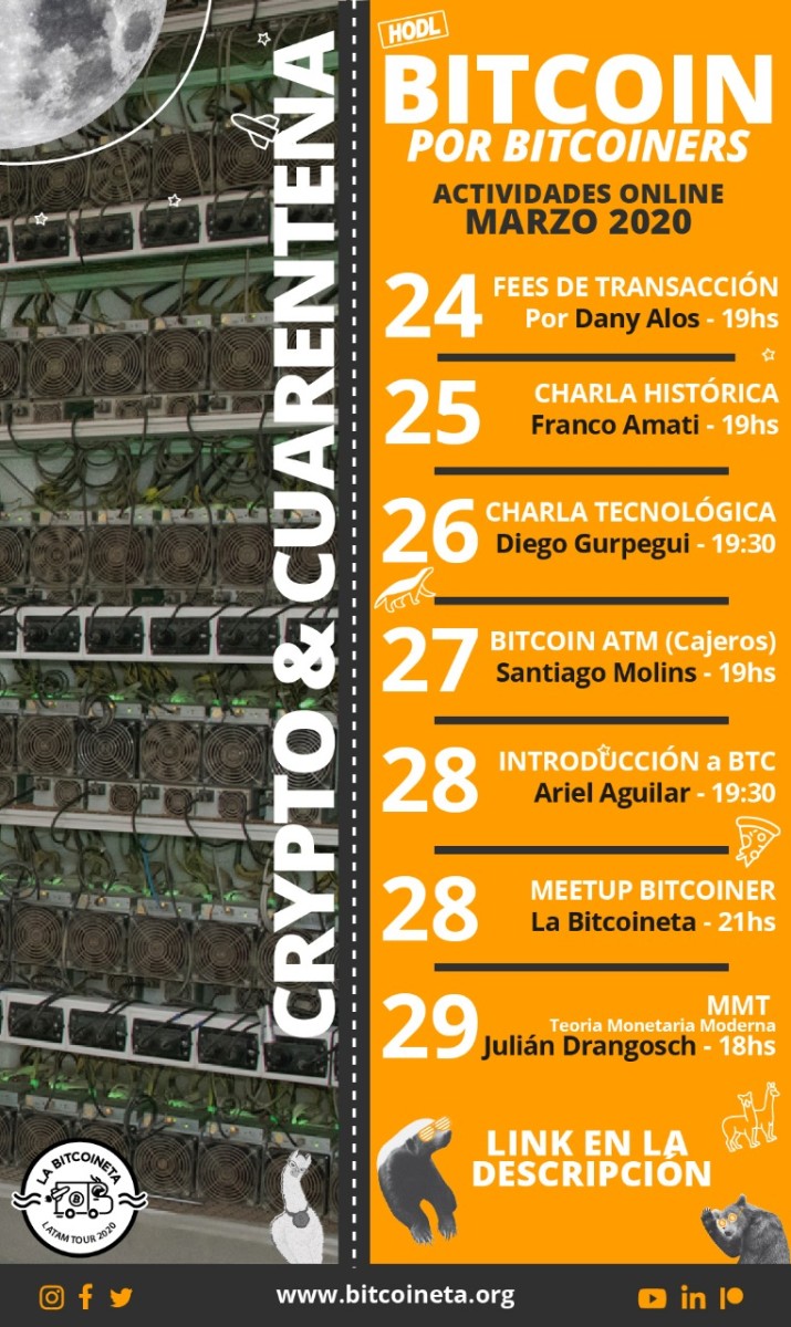 Anuncian charlas online diarias sobre el ecosistema cripto - Cripto247 - Últimas noticias sobre ...