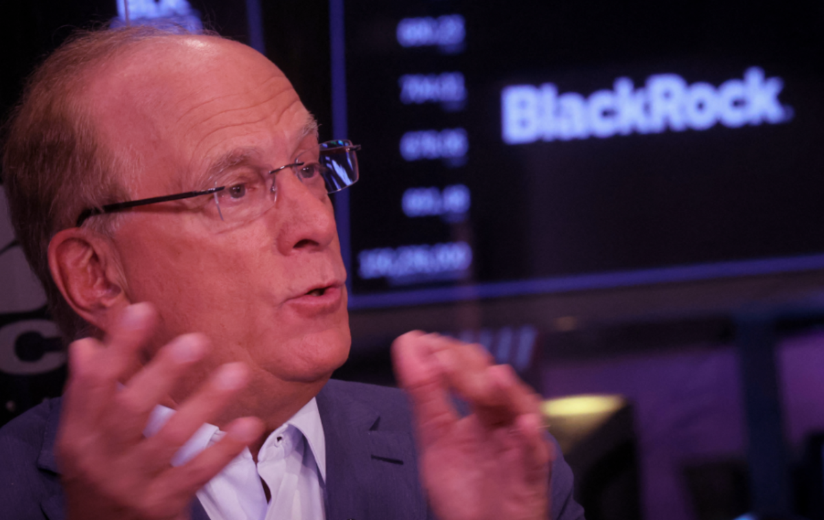 Larry Fink, CEO de BlackRock, volvió a expresar su opinión sobre Bitcoin y sorprendió al ...