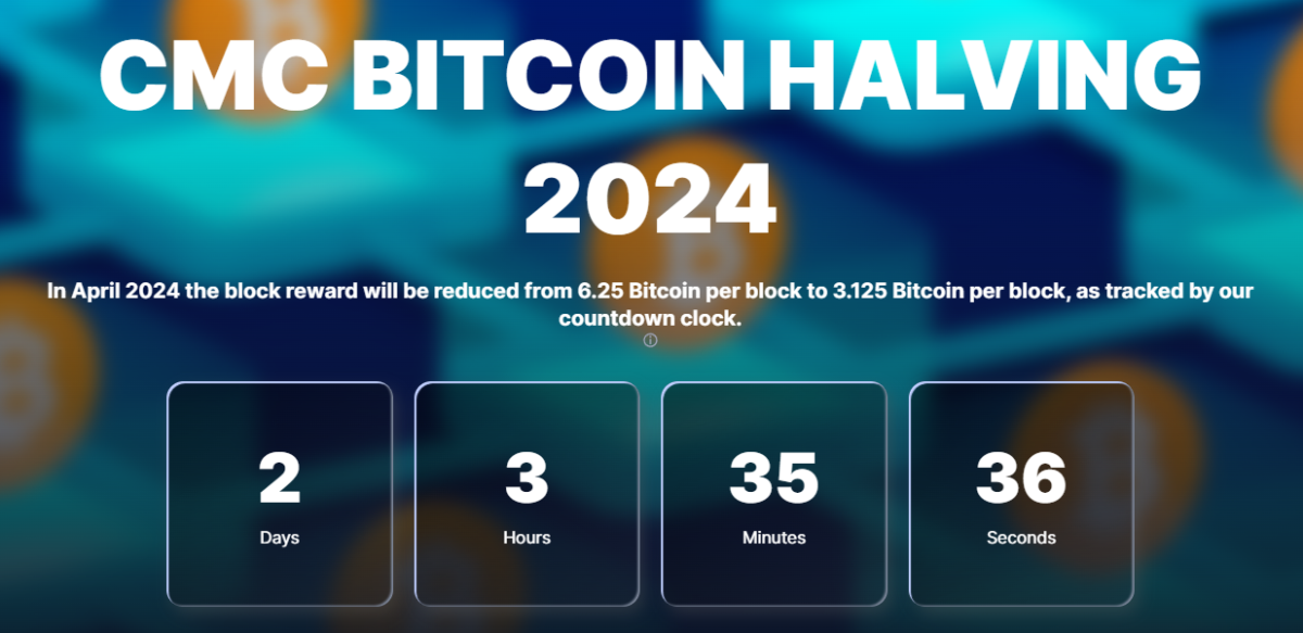 Halving de Bitcoin: comenzó la cuenta regresiva. dónde ver en tiempo real el countdown del ...