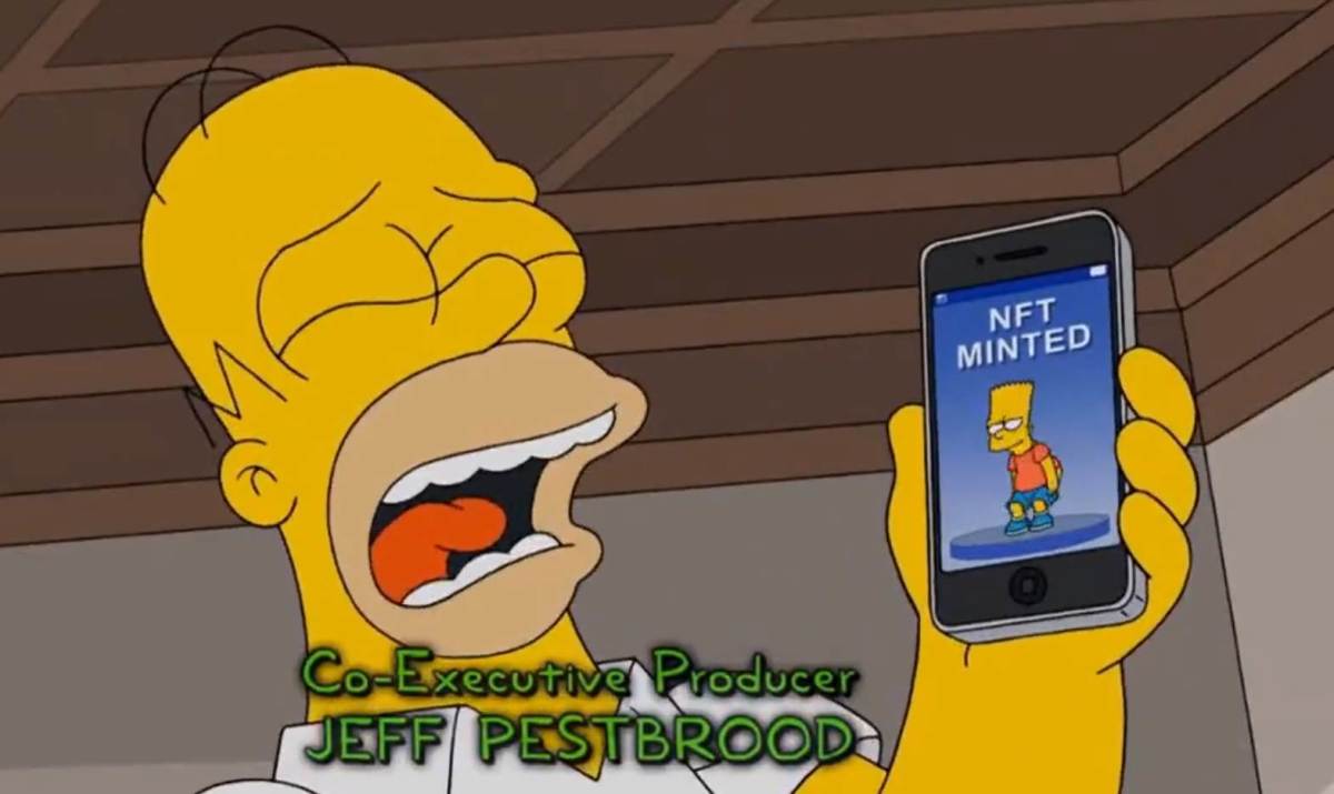 Los Simpson se burlan de los NFT en un nuevo episodio - Cripto247 ...