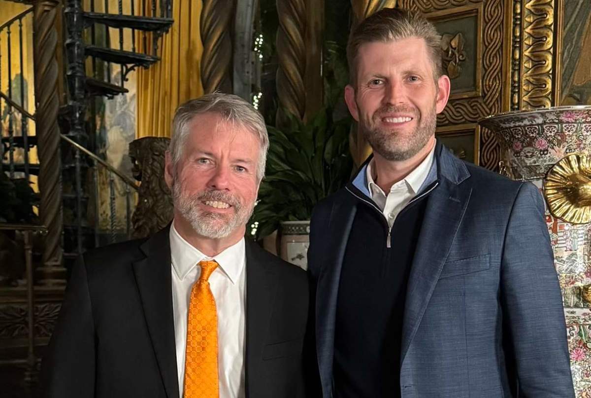 Eric Trump y Michael Saylor se reunieron en Mar-a-Lago para hablar ...