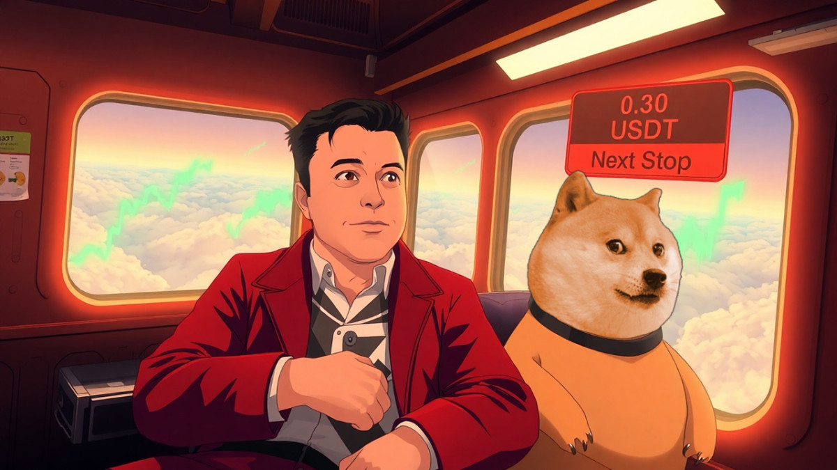 ¿Dogecoin a USD 0,30? Este meme Ghibli de Elon Musk podría cambiarlo ...